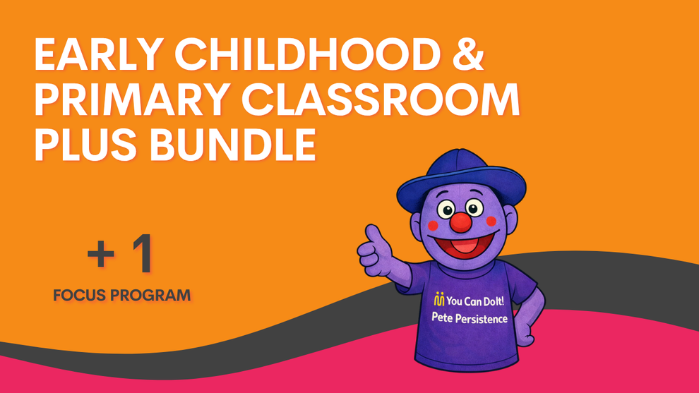 Early Childhood & Primary Plus Bundle + 1 Focus Program – You Can Do It ...